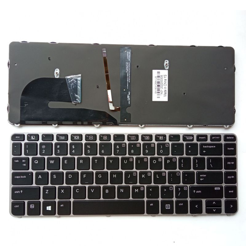 New HP EliteBook 745 G3 745 G4 840 G3 840 G4 Keyboard US Backlit ...