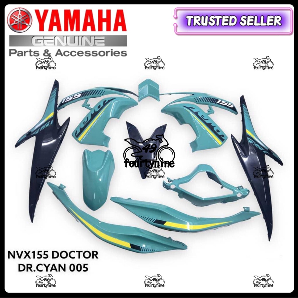 NVX155 V1 NVX V1 BODY COVER SET SIAP TANAM COVERSET TANAM OEM DOCTOR ...