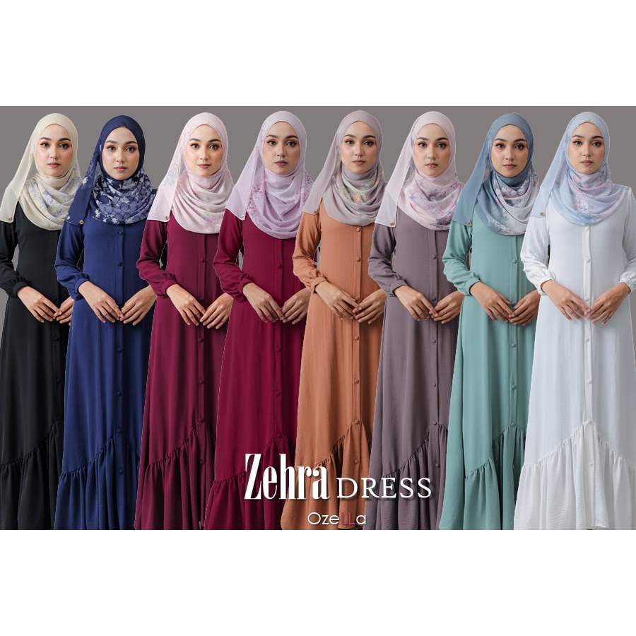 ZEHRA DRESS | OZELLA | Shopee Malaysia