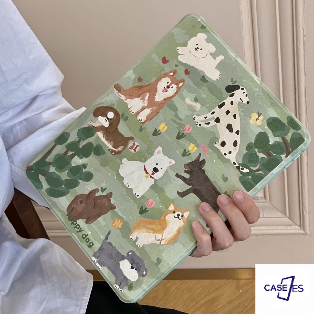 Swivel iPad - Lawn Puppy iPad Cover 2019 10.2 iPad air 4 10.9 iPad 9.7 ...