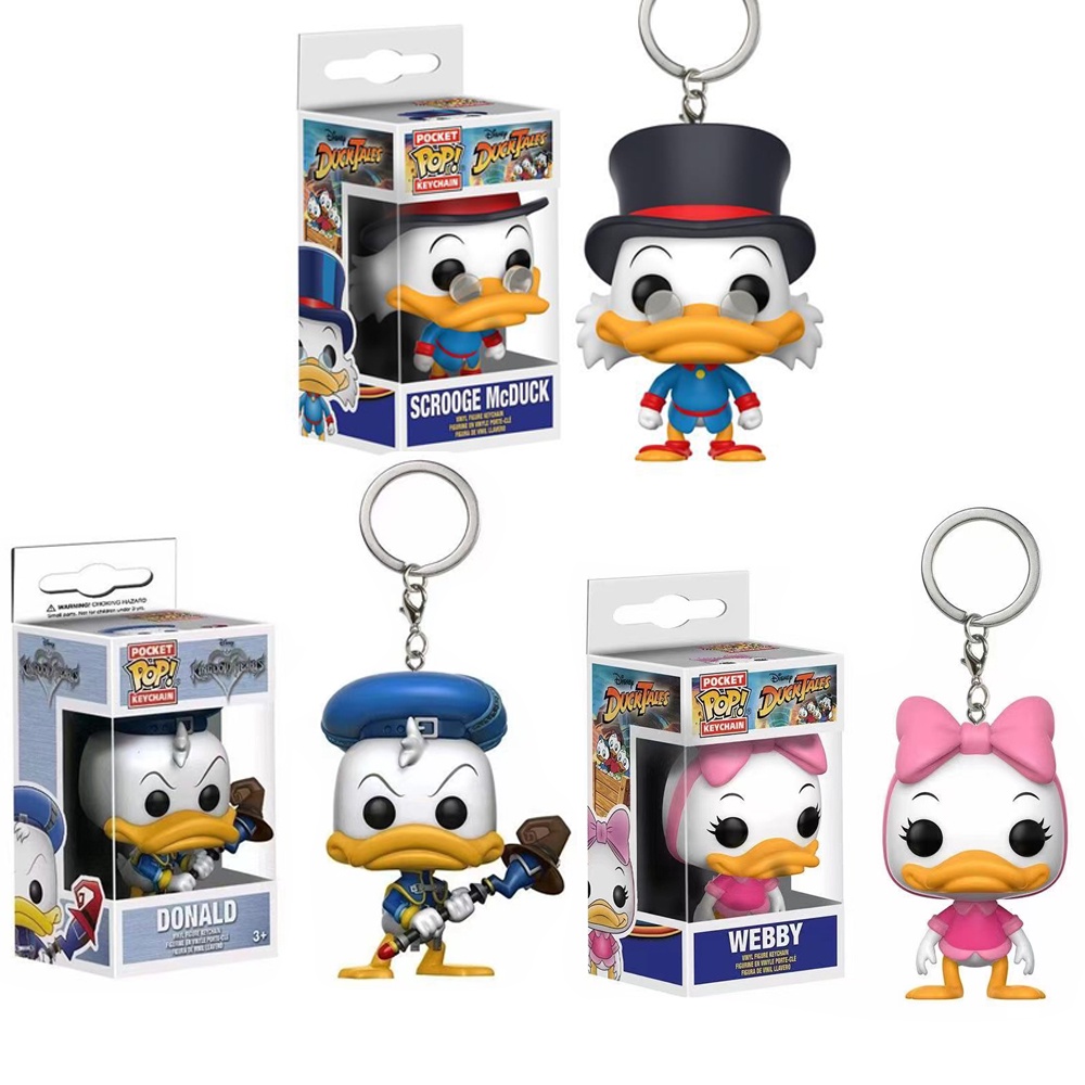 Funko Pop! 《Disney》Donald Duck Keychain Action Figure Keyring Toys ...