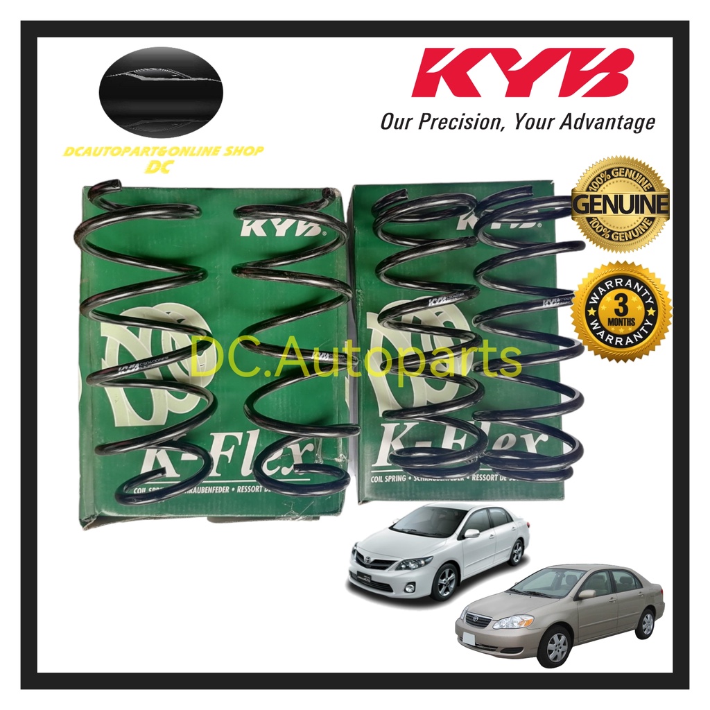 ORIGINAL KYB K- FLEX SPRING TOYOTA ALTIS ZZE121 ZZE122 ...