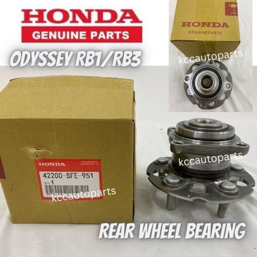 ORIGINAL REAR WHEEL BEARING (NTN) JAPAN HONDA ODYSSEY RB1/RB3 42200-SFE ...