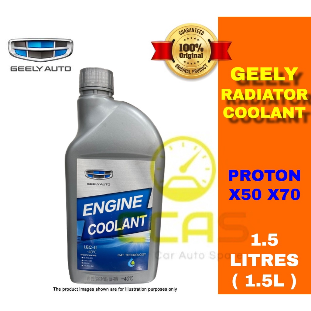 100% ORIGINAL Geely Auto Proton X50 X70 Genuine Radiator Coolant 1.5L ...