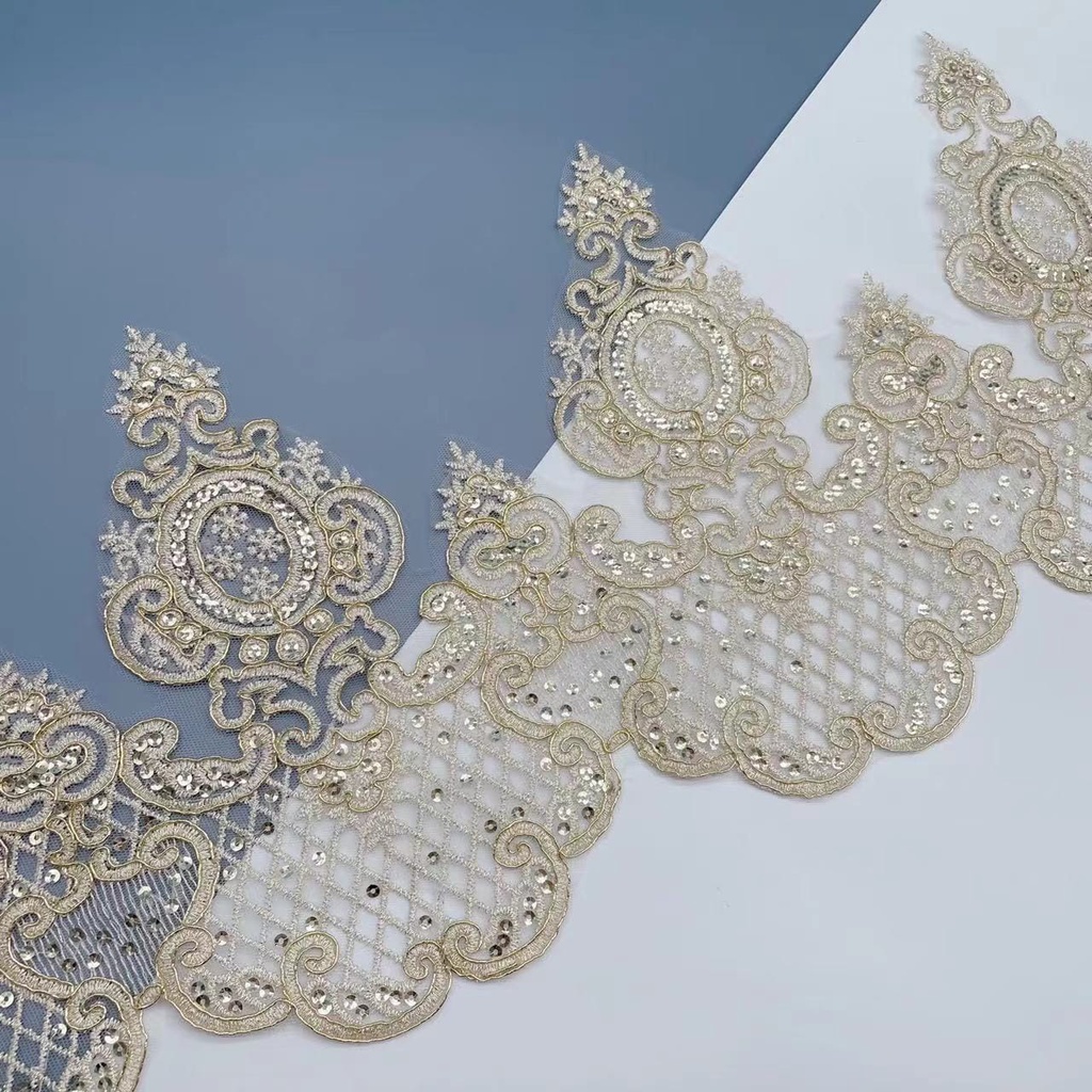 Kain Rendah pengantin,Tinggi 25 cm, Big Saiz 25cm BORDER LACE SIMPLE ...