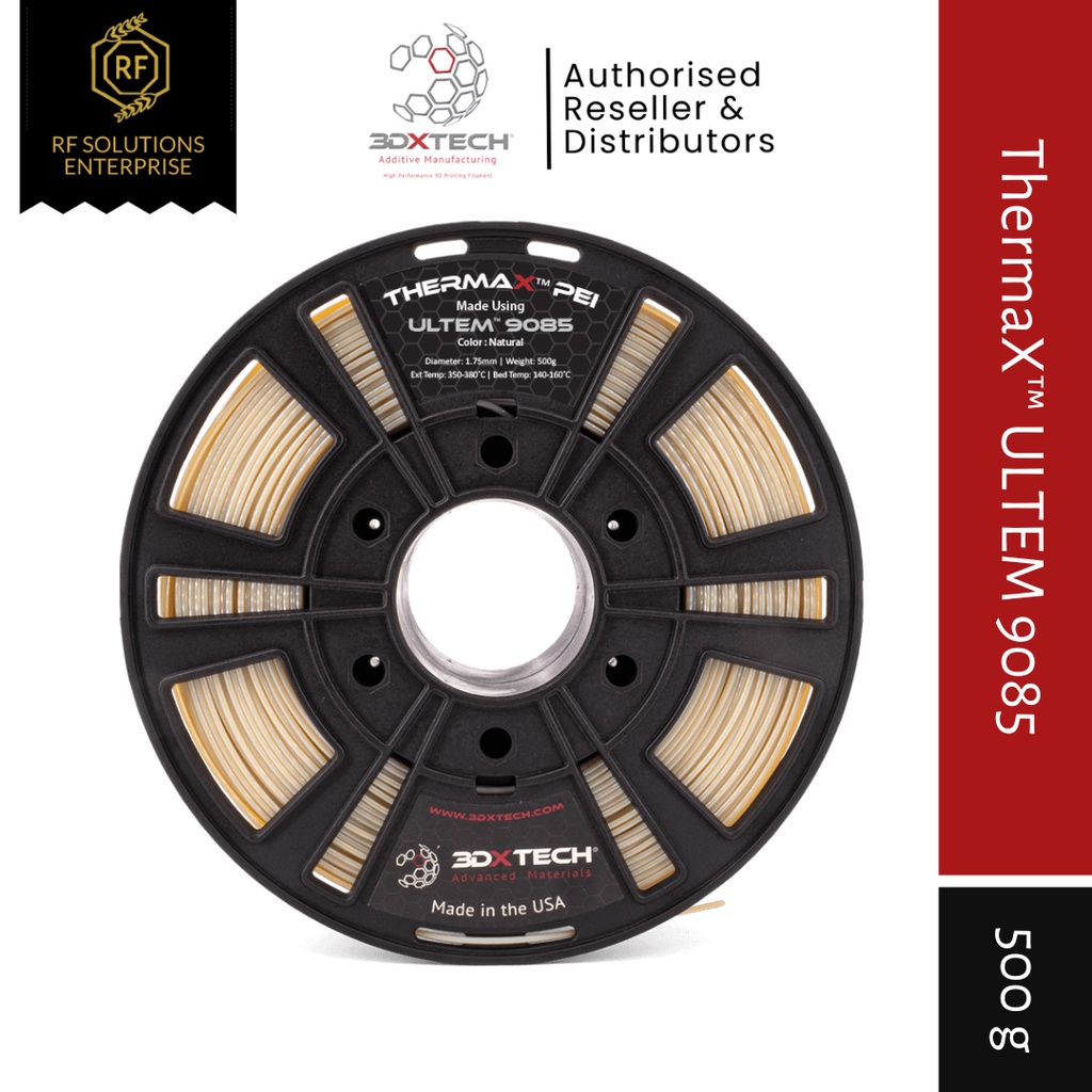 3DXTECH ThermaX ULTEM 9085 (1.75mm/500g) | Shopee Malaysia