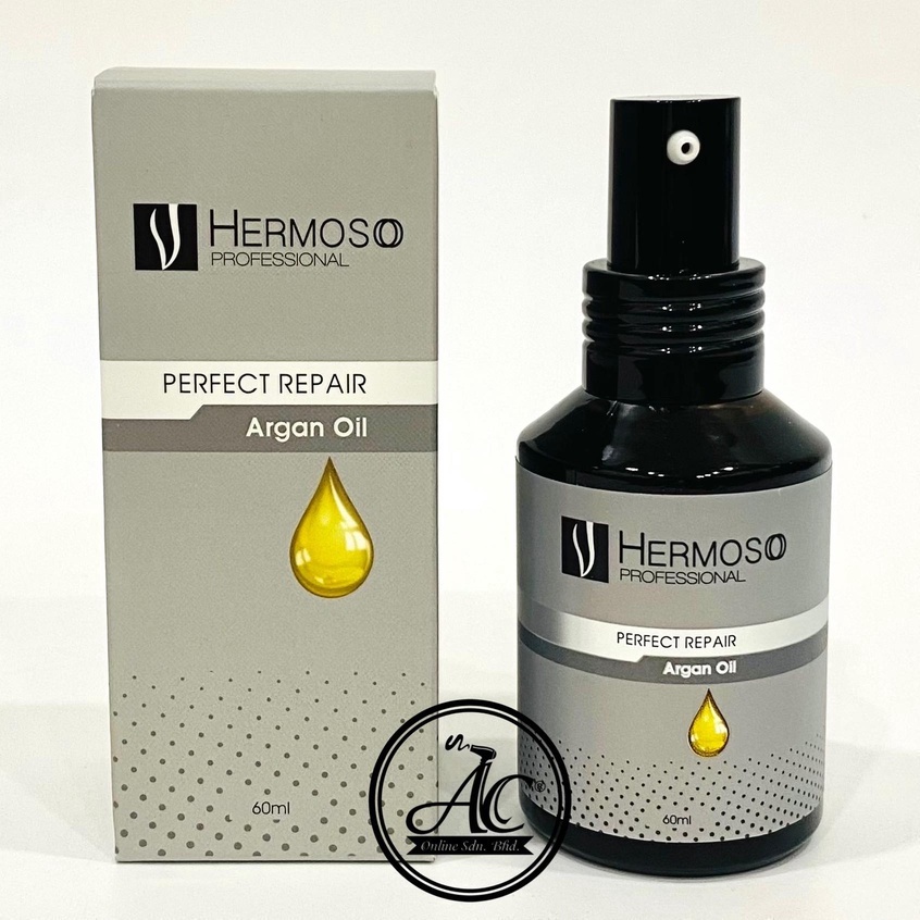 Hermoso Professional Perfect Repair Argan Oil 60ml Hair Serum Hair Oil ...