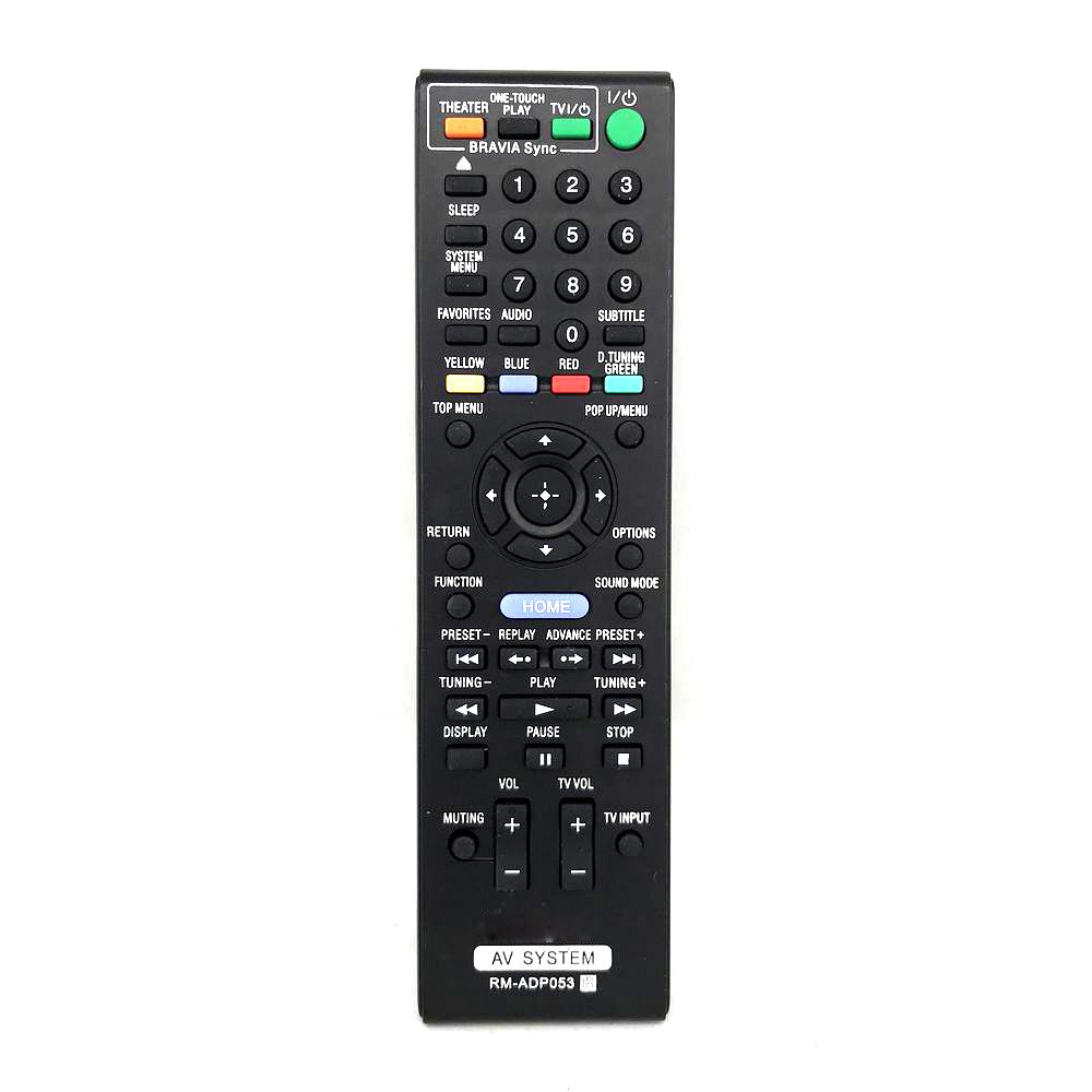 RM-ADP053 NEW replace for Sony AV System Remote control for DVD Home Theater Audio Blu Ray Disc ...