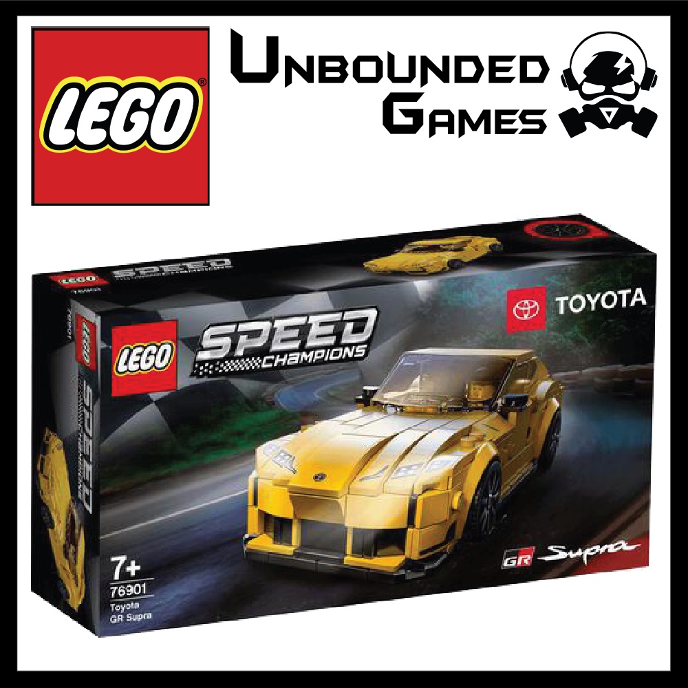 Lego 76901 Speed Champion Series Toyota GR Supra - 299 Pieces | Shopee ...