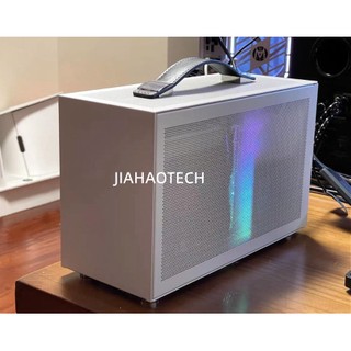 8.1L Portable S300 MINI-ITX Case Gaming Desktop Computer HTPC MESH ...