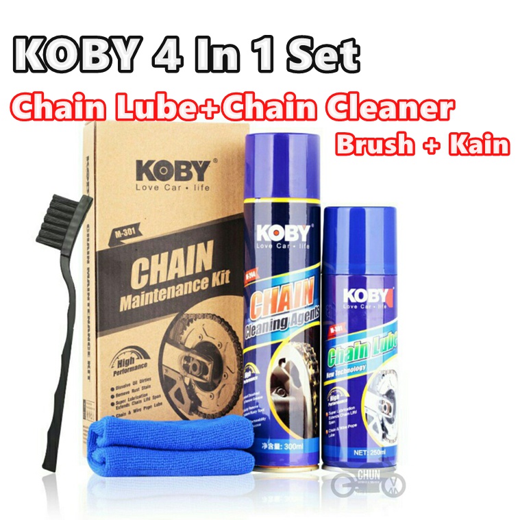 Original Apido Chain Lube Spray Minyak Rantai Biasa O-ring X-ring Motor ...