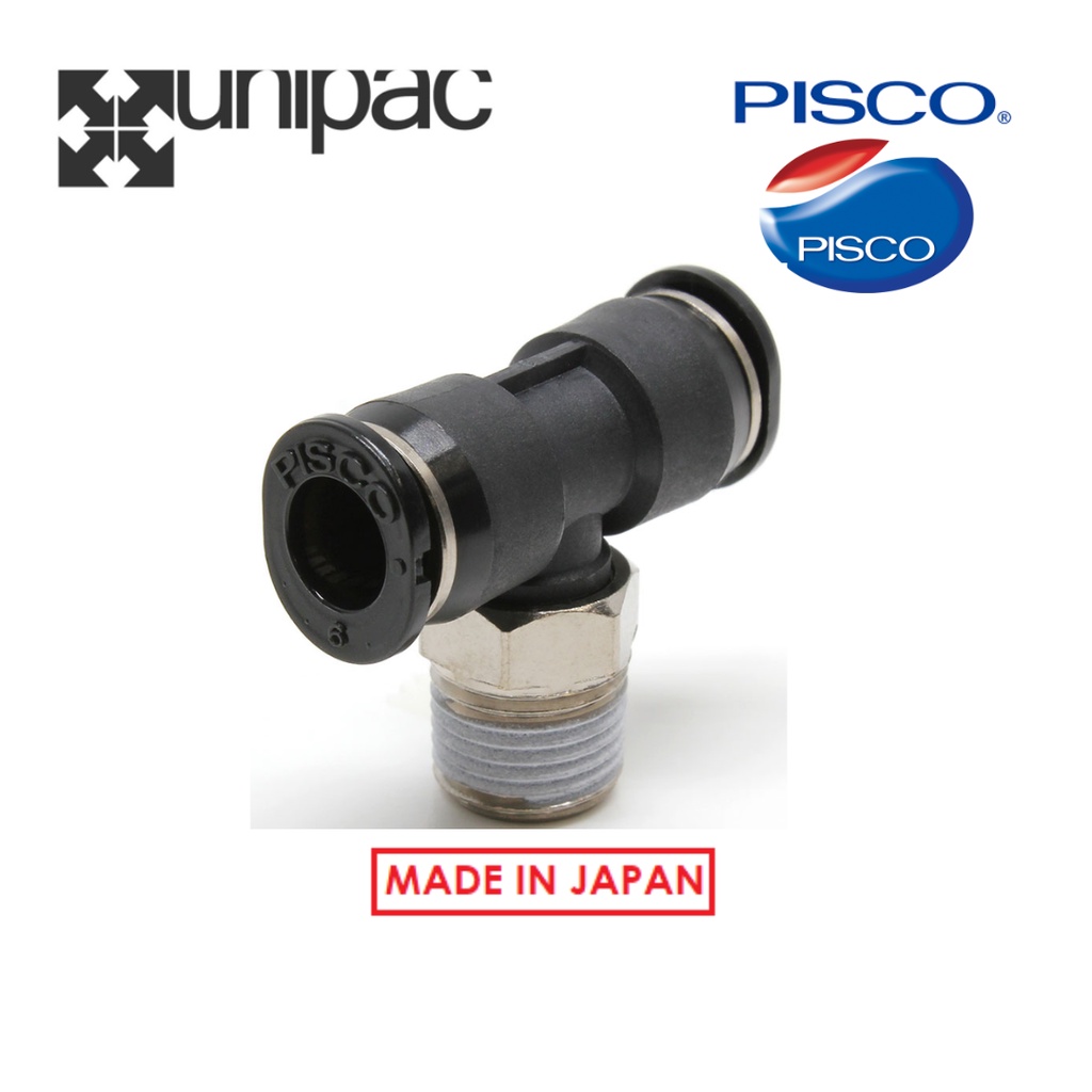 Pneumatic Fitting Pisco Tube Fitting Branch Tee PB 4mm 6mm 8mm 10mm 12mm 16mm Thread M5 M6 1/8 ...
