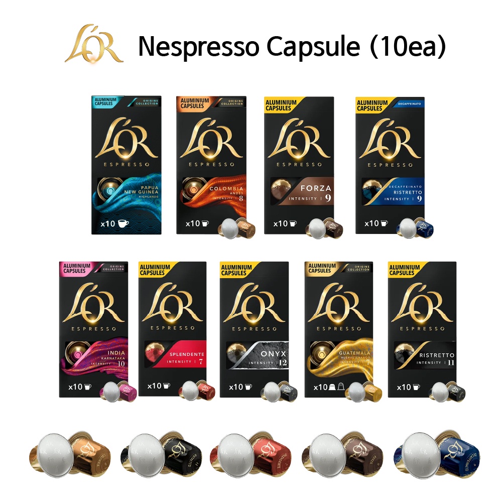 [LOR] Nespresso Compatible Capsule Coffee (10ea) | Shopee Malaysia
