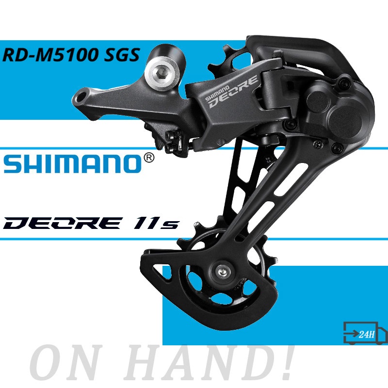 Shimano Deore RD M5100 SGS 11s Rear Derailleur RD-M5100 Shadow Bicycle ...