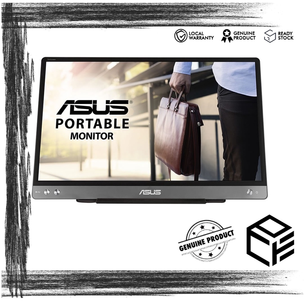 ASUS 14" ZENSCREEN MB14AC PORTABLE USB MONITOR ( IPS / FULL HD ...