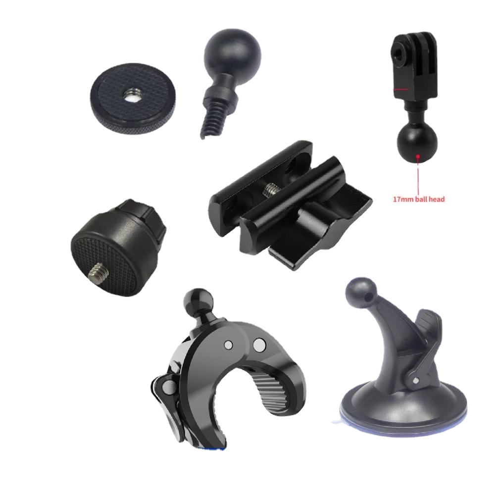 Mount Double Socket Arm Clamp 17mm Ball Joint Connecting Compatible ...