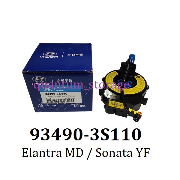 Hyundai Kia Spiral Cable Clock Spring 93490-3S110 Elantra MD Sonata YF ...