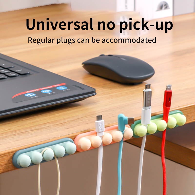 3Clip/5Clip/7Clip Cable Organizer Silicone,Cable Holder Clips,Cable Clips,Wire Clip,Wire ...