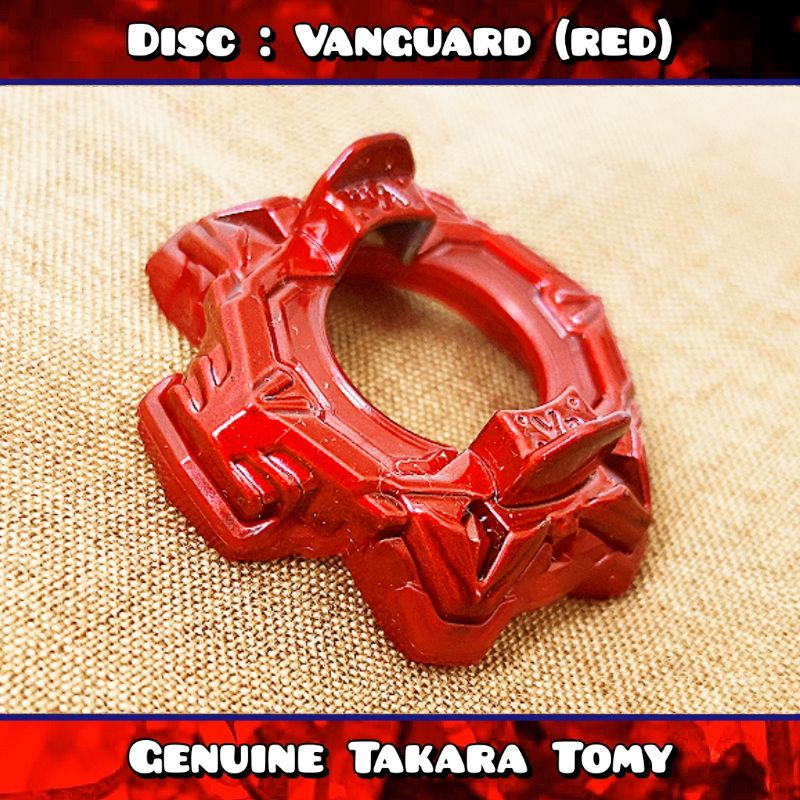 Disc Vanguard Red ( For Beyblade Takara Tomy ) | Shopee Malaysia