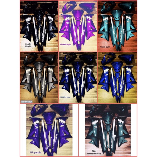 COVERSET W100R GP 2020 wave 100R | Shopee Malaysia