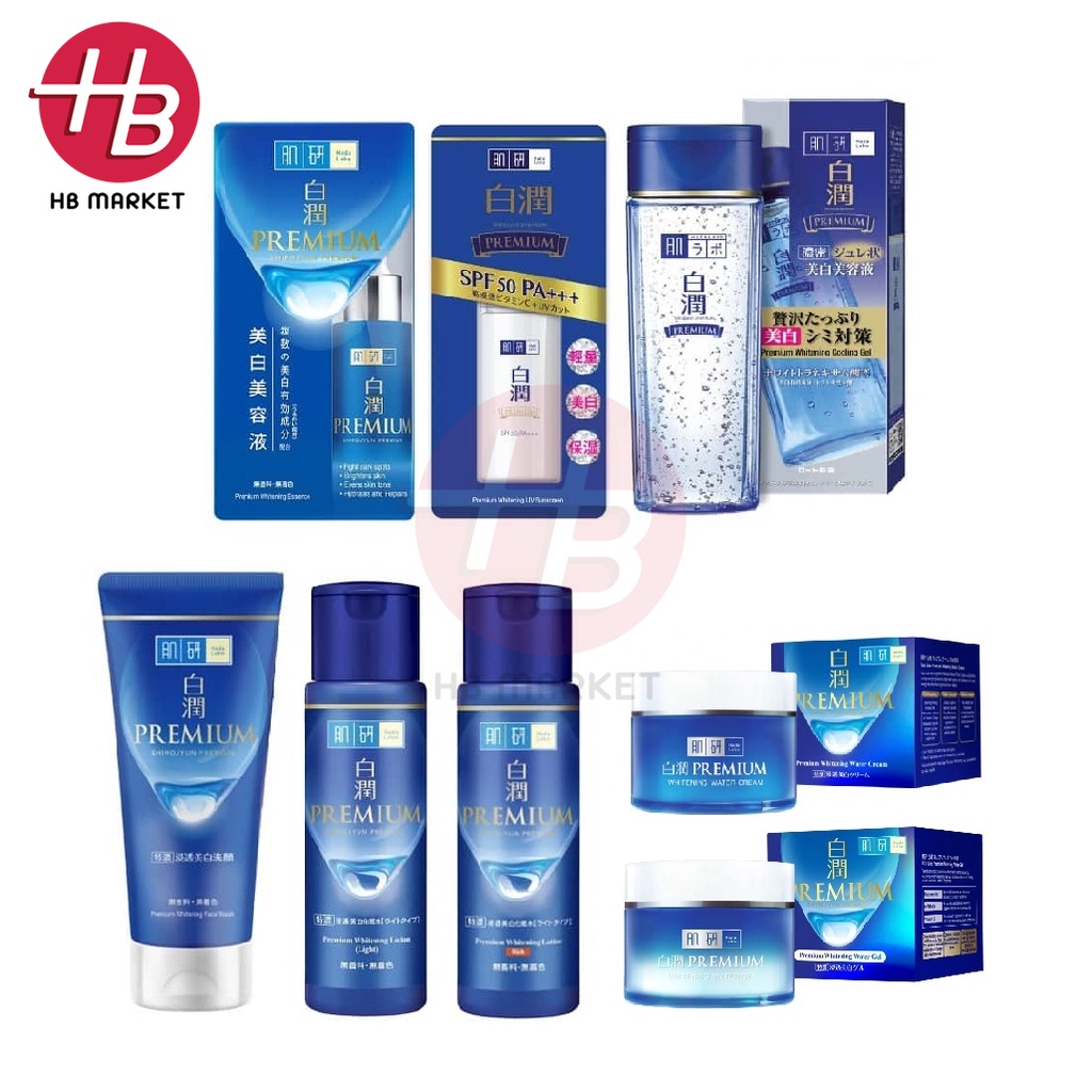 HADA LABO Premium Whitening - Lotion | Physical Sunscreen Emulsion ...