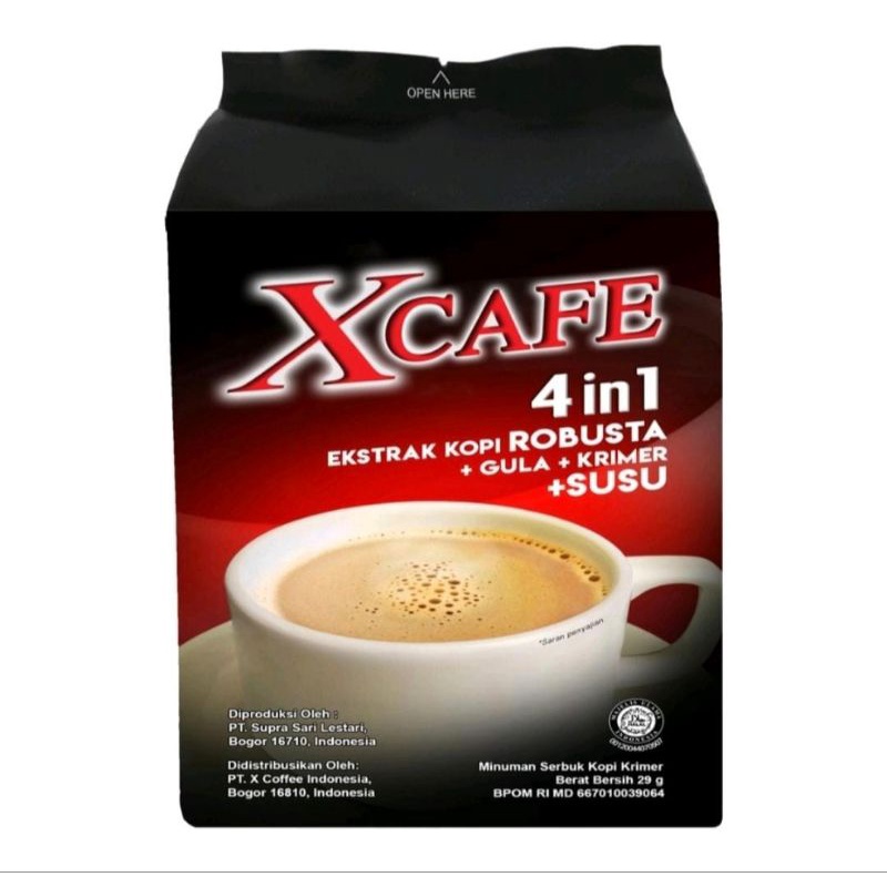 Xcafe INSTANT Coffee 4in1 - 1 PACK/PREMIUM INSTANT Coffee | Shopee Malaysia
