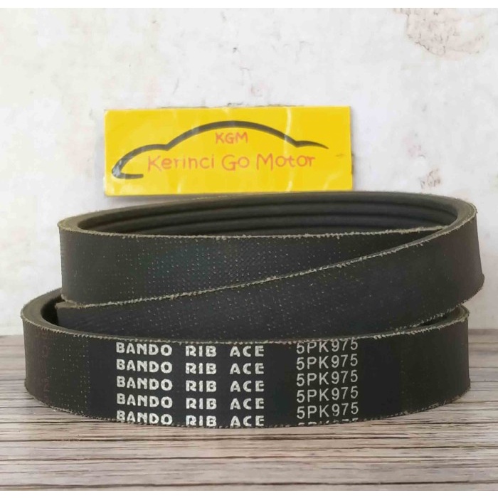 Bando Van Belt 5PK 975 V Belt Fan Belt Groove 5PK-975 Mazda 25 Glx Ford ...