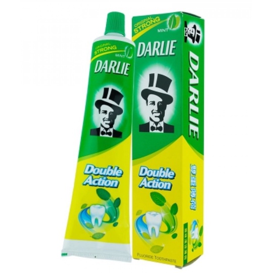 Darlie Double Action Original Strong Mint Toothpaste 225g / Darlie ...