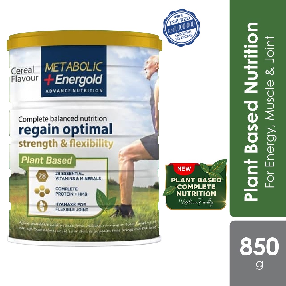 Alpro Pharmacy Exclusive Metabolic + Energold Plant Based 850g ...