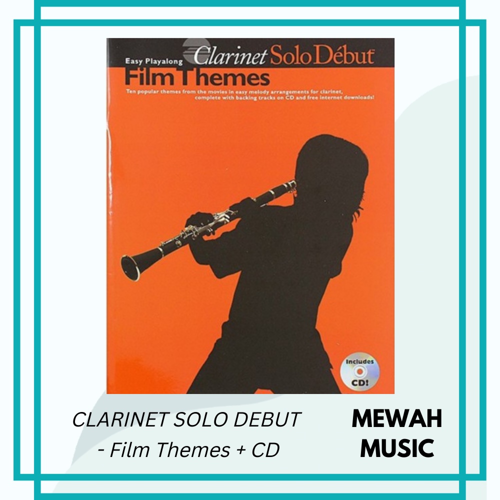 CLARINET SOLO DEBUT - Film Themes + CD | Shopee Malaysia