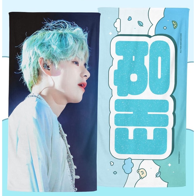 BTS V Taehyung Slogan, Cheering Kit Glitter (Ready Stock) | Shopee Malaysia