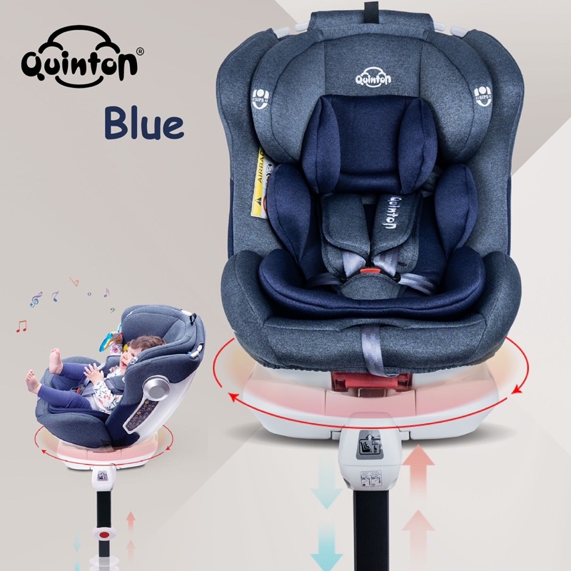 Quinton OneSpin 360 Safety Baby Car Seat (Newborn to 36kg) | Shopee ...