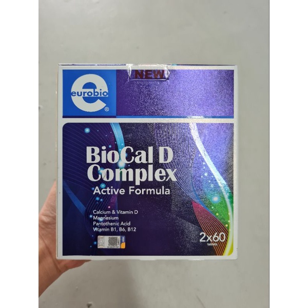 Eurobio 🔥 BioCal D Complex 🔥 calcium magnesium vitamin D 🔥 bone ...