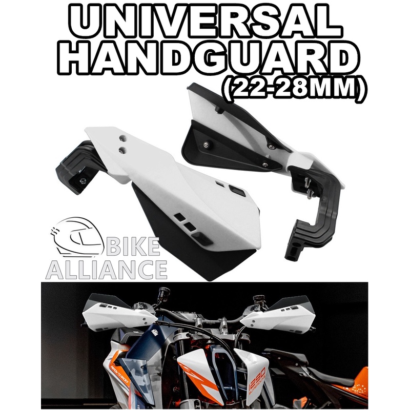 READY STOCK UNIVERSAL MOTORCYCLE HANDGUARD 22mm-28mm KTM ENDURO DIRT ...