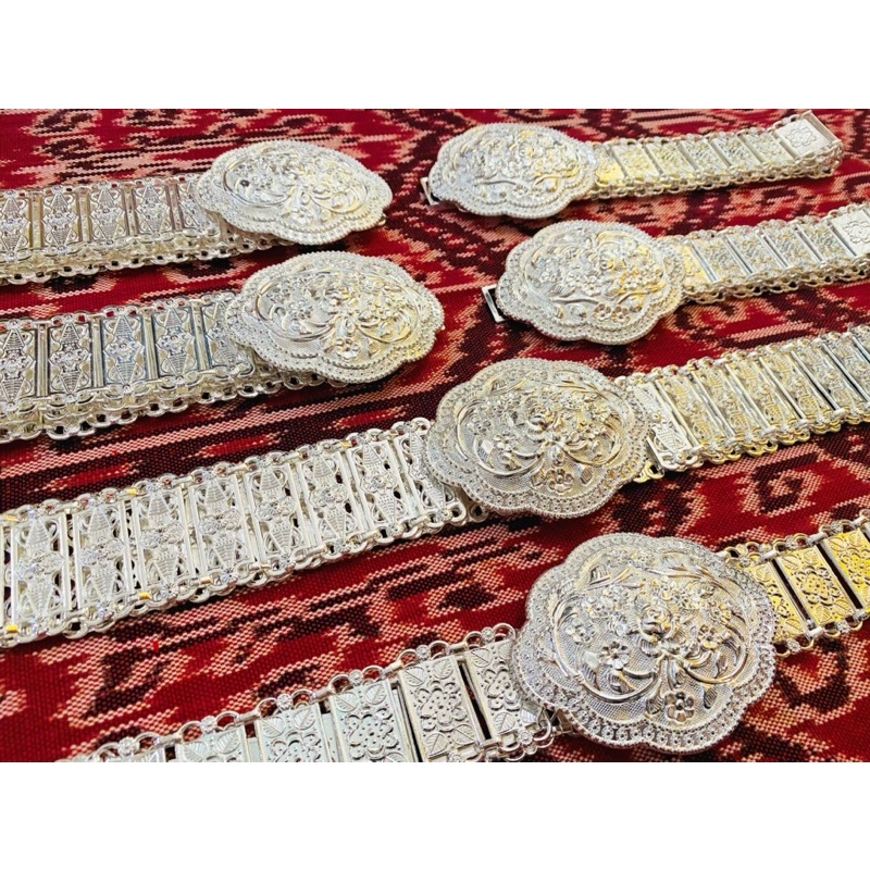 Lanpit Tali Pinggang Tradisional/traditional belt 925 silver | Shopee ...