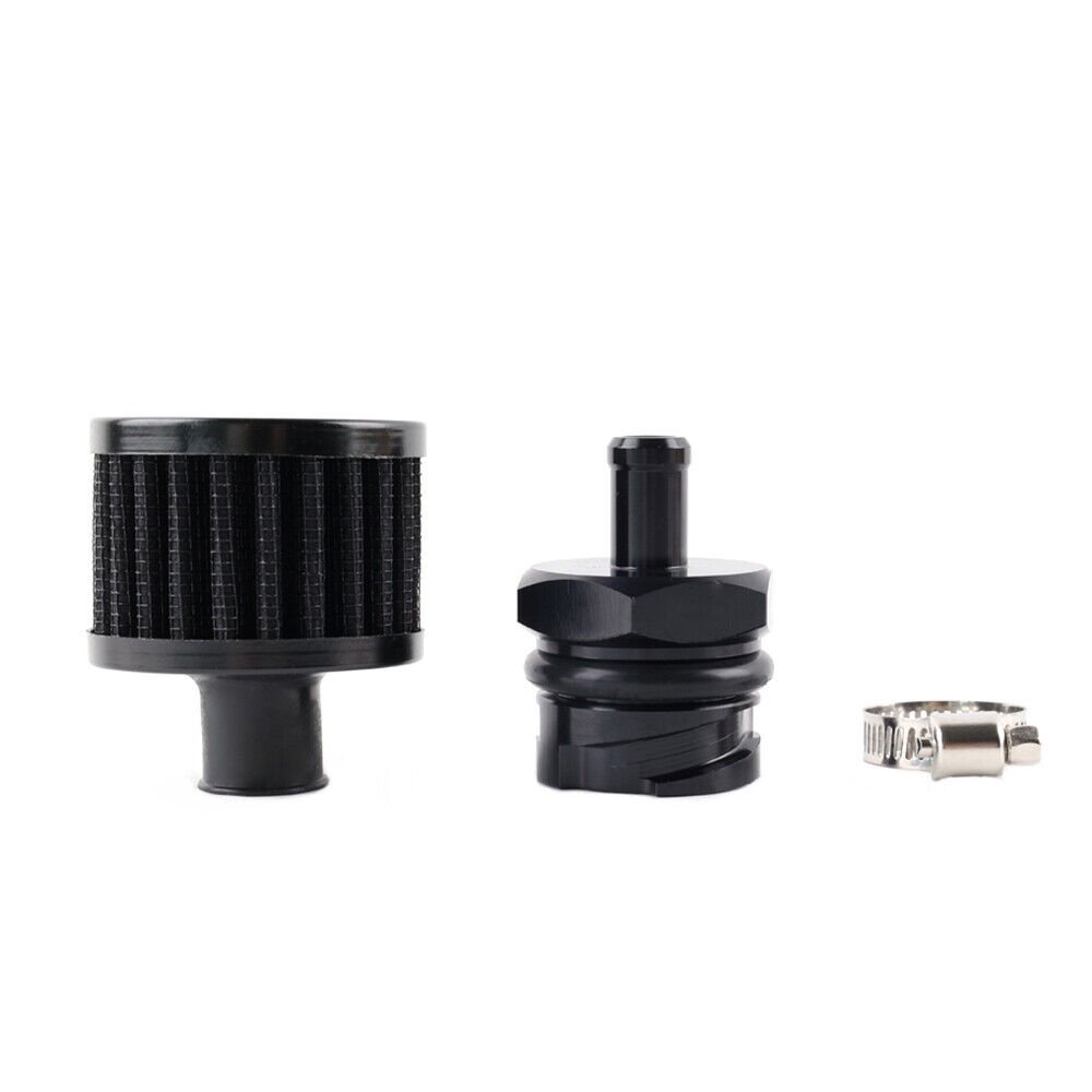 Engine Billet Aluminum Valve Cover Oil Cap Breather Filter Fitting for ...
