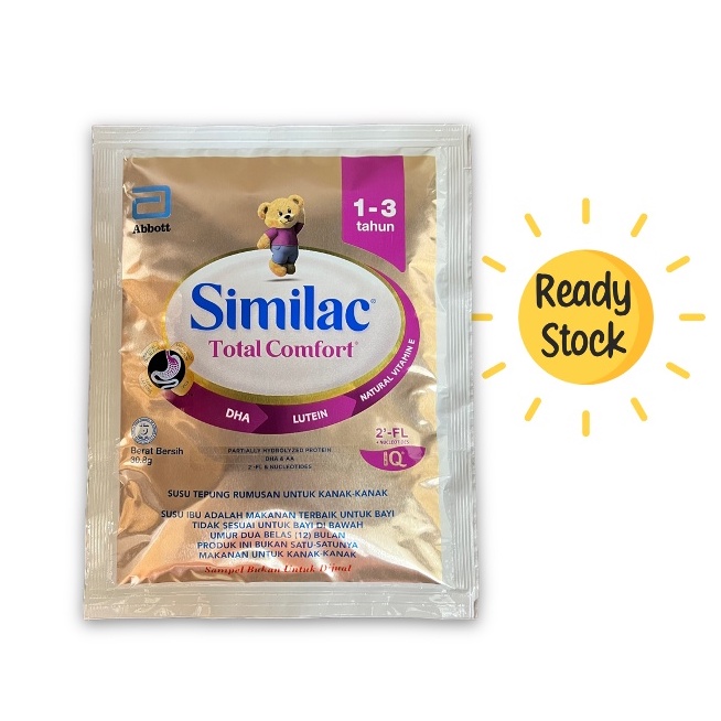Similac Total Comfort [1 -3 tahun] (Sample Pack - 30.8g x1) ***Exp: 02/ ...