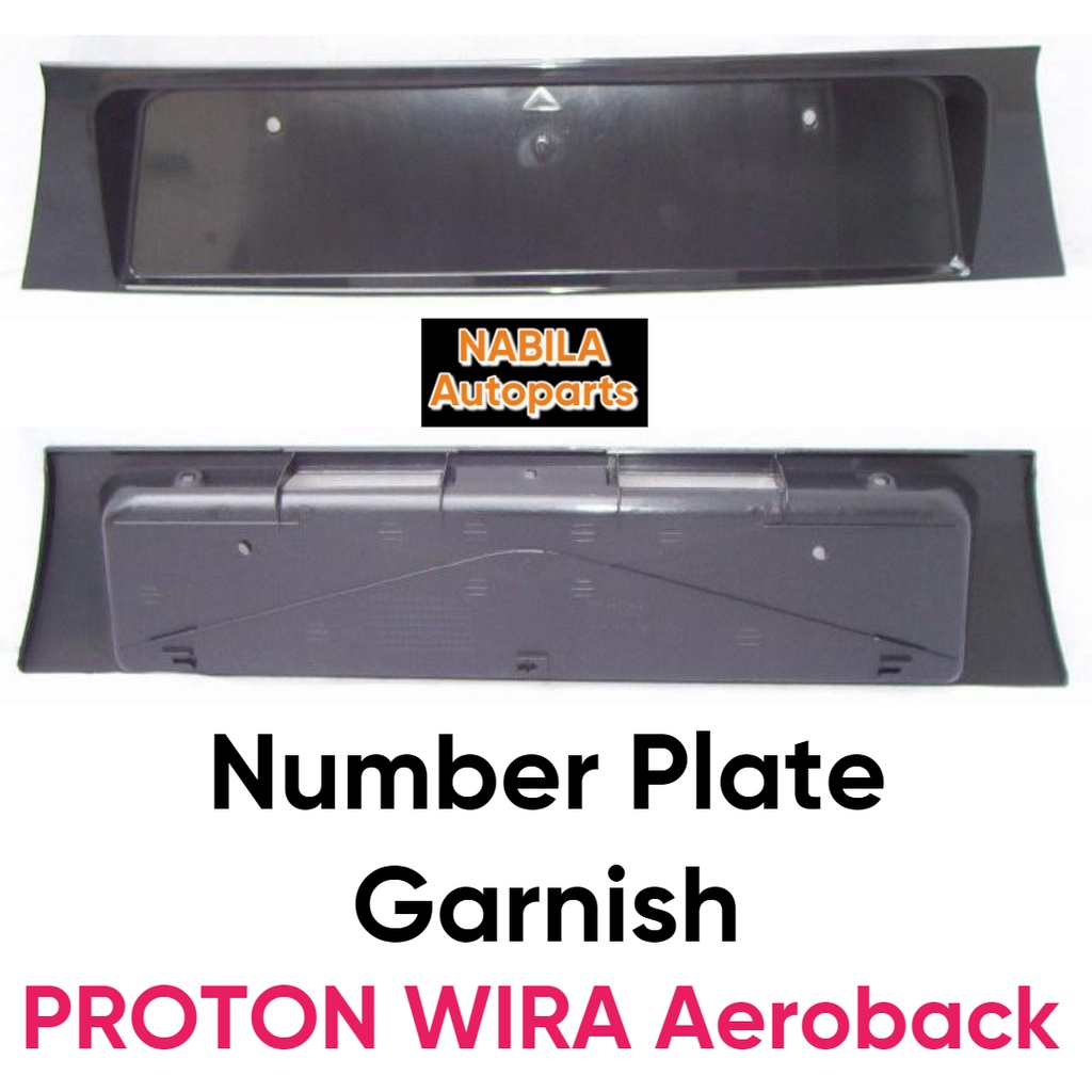 Proton Wira Aeroback Rear No Plate Garnish | Shopee Malaysia