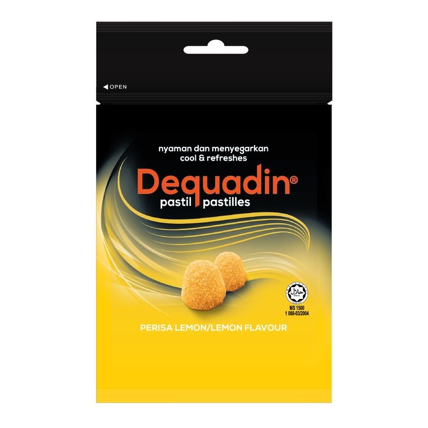 Dequadin Pastilles Lemon Flavour 20G | Shopee Malaysia