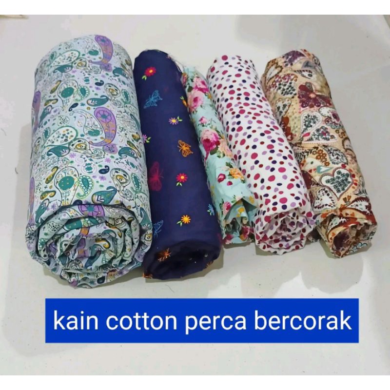 Kain Cotton Perca Patchwork Bercorak 1kg | Shopee Malaysia