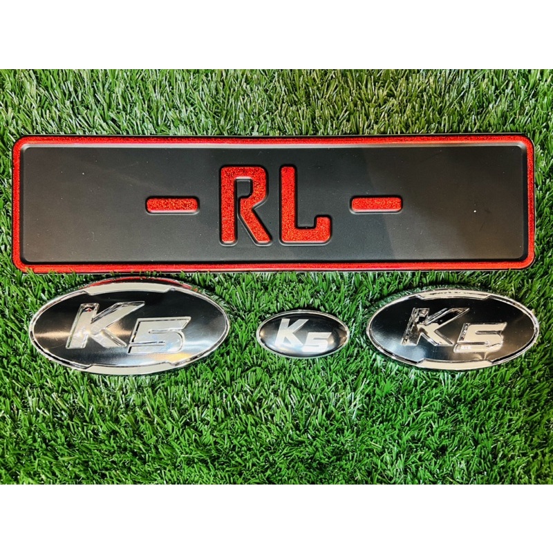 Kia Optima K5 Front rear steering logo emblem sticker cover bodykit ...