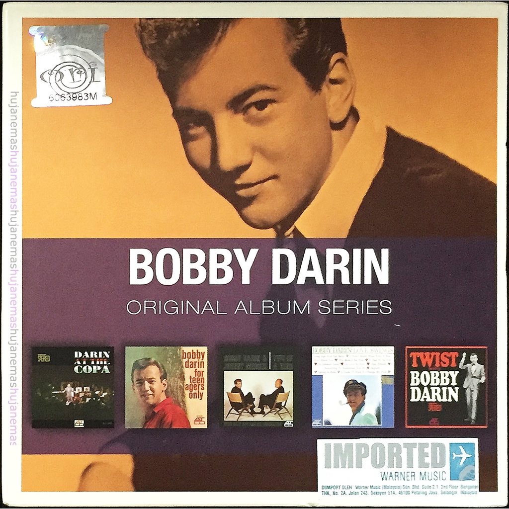 BOBBY DARIN - Original Album Series 2011 WARNER MUSIC / EU EDITION 5 CD ...