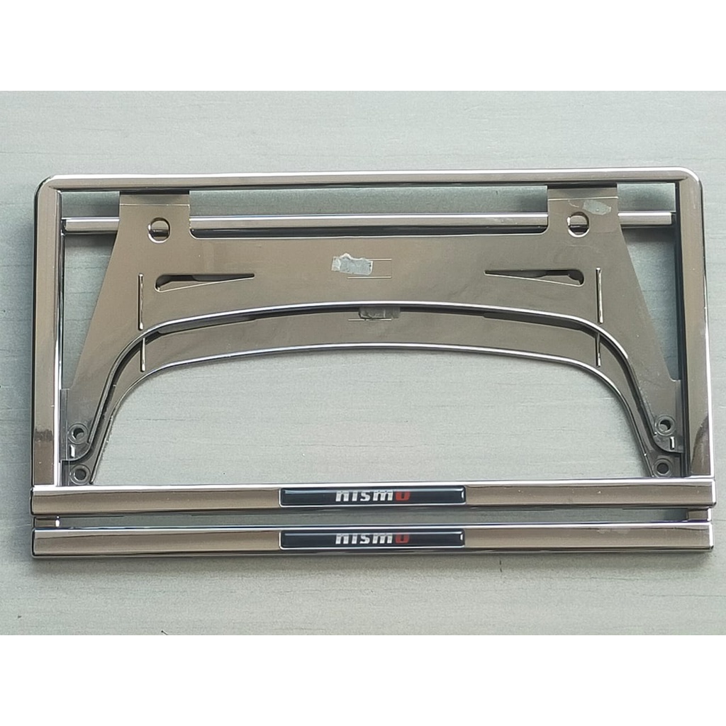 NISMO dark chrome frame plate | Shopee Malaysia