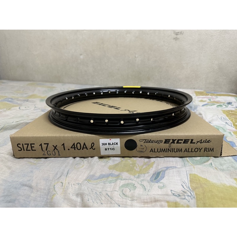 Takasago Excel Rim Asia 1.40 X 17 Black (1pcs) | Shopee Malaysia