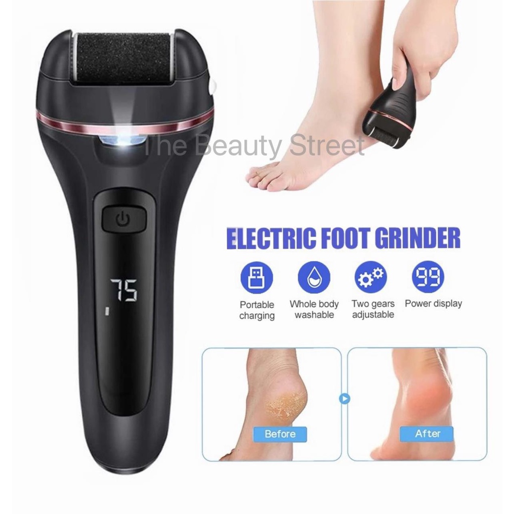 【𝗠'𝗦𝗜𝗔 𝗦𝗛𝗜𝗣 𝗢𝗨𝗧 𝟮𝟰𝗛𝗥𝗦】The Beauty Street Electric Callus Remover Foot ...
