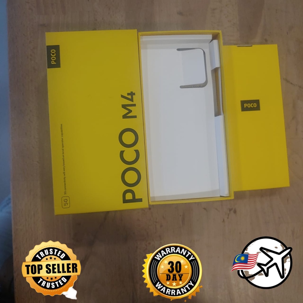 POCO Original Box/Kotak Original POCO M4 5G | Shopee Malaysia