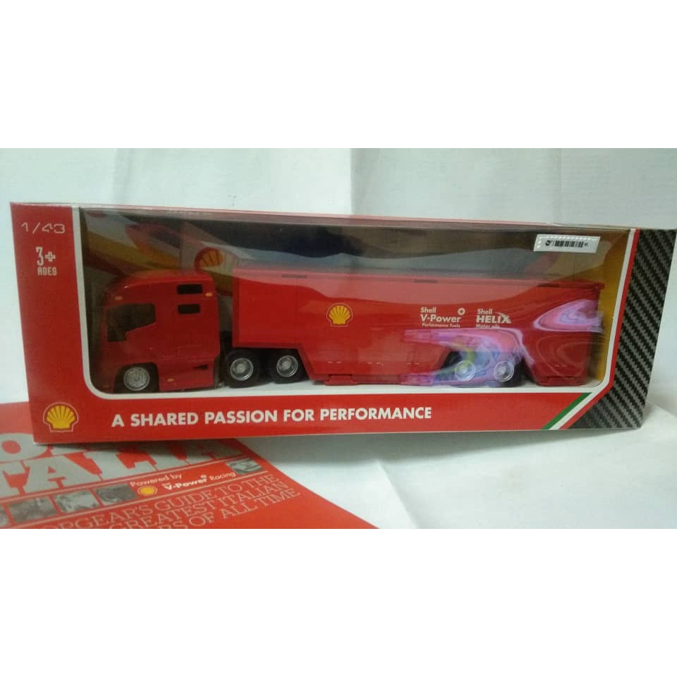 Shell Ferrari Lorry Truck Limited Edition | Shopee Malaysia