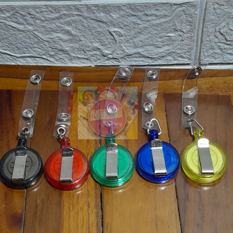 GANTUNGAN Yoyo name tag Transparent/yoyo Hanger ID card Clear ...