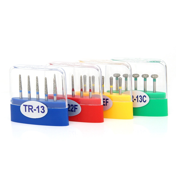 Dental Diamond FG High Speed Burs for Polishing Smoothing Teeth ...