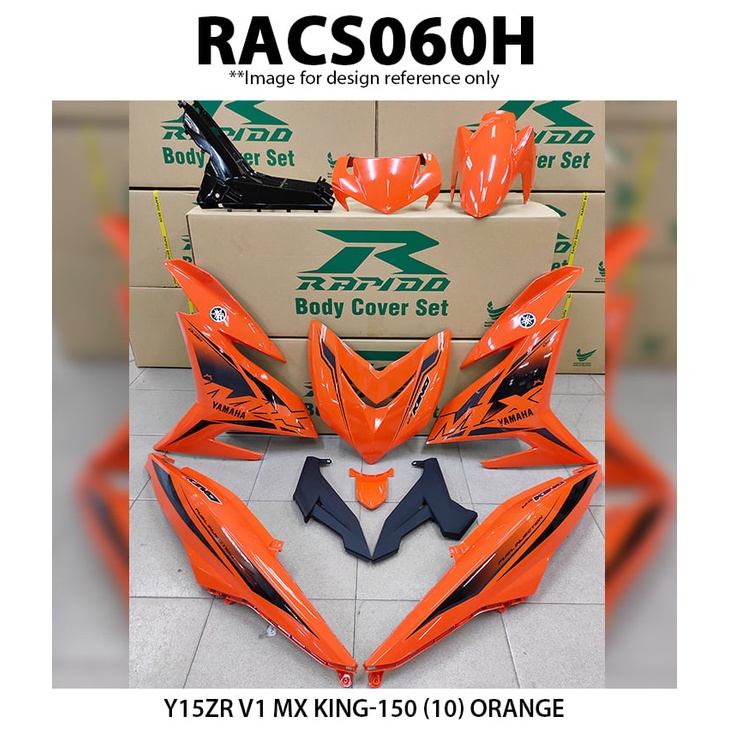YAMAHA Y15 Y15ZR V1 MX-KING INDONESIA COVERSET RAPIDO STANDARD (STICKER ...